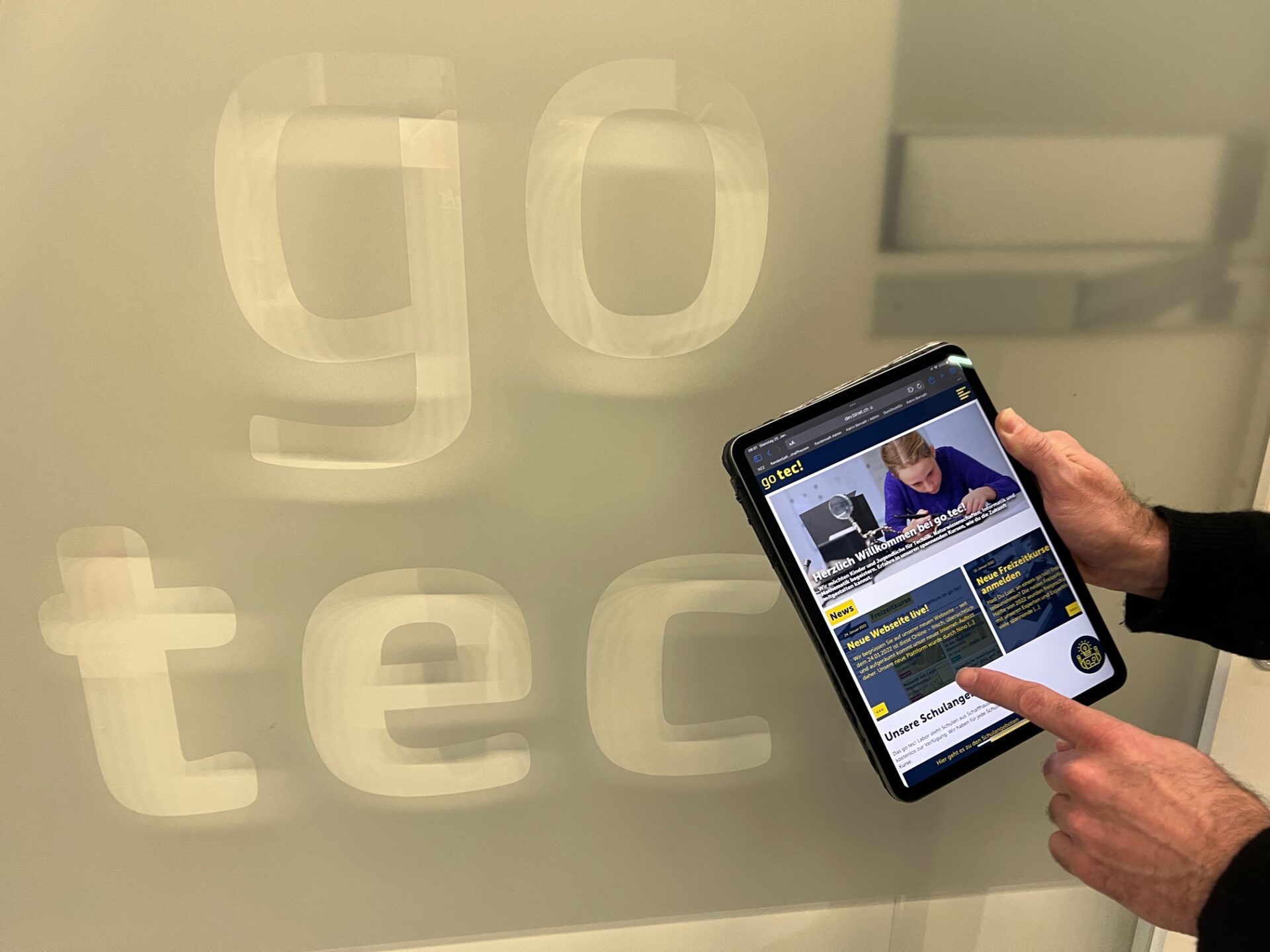 Neue Webseite live! - go tec!