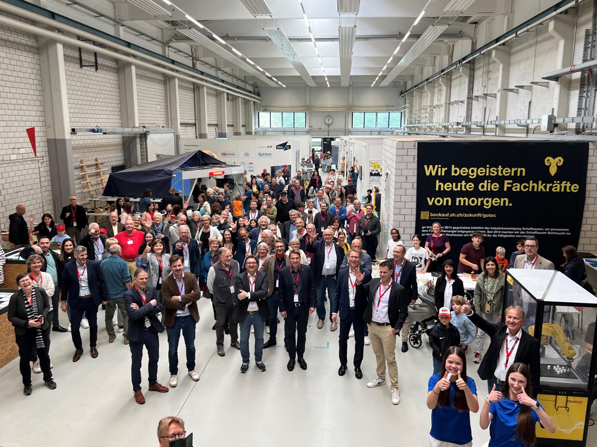 Technik-Spektakel für Gross und Klein am go tec! Jubiläum - go tec!